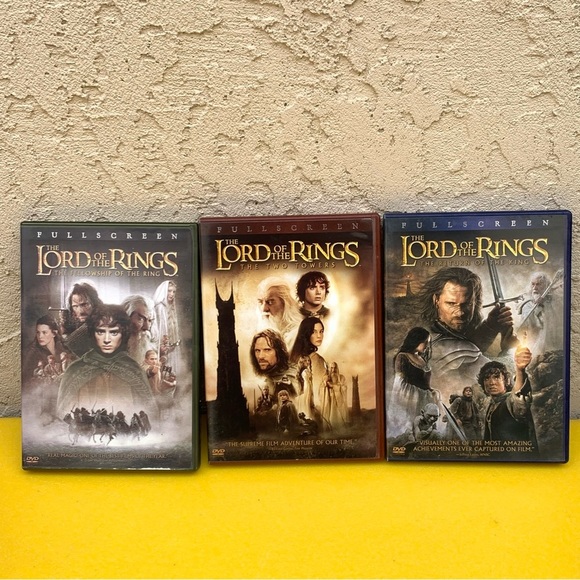 Lord Of The Rings | Media | Lotr Lord Of The Rings Trilogy Full Screen ...